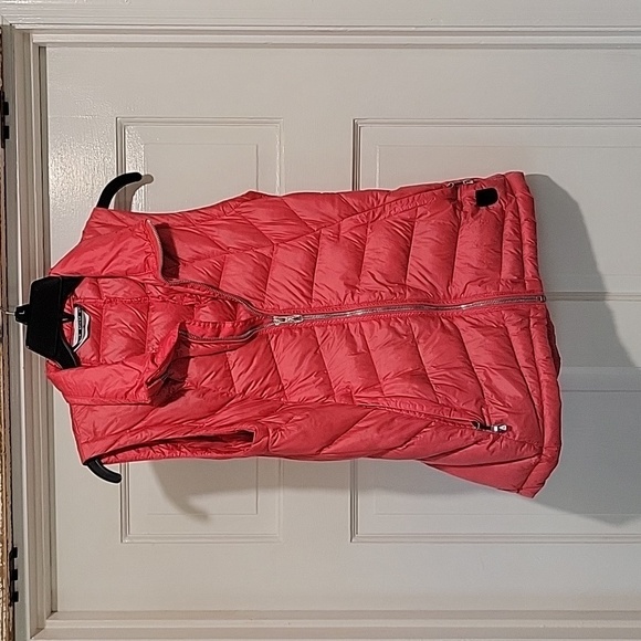 Spyder | Jackets & Coats | Spyder Womens Red Puffy Vest Puffer Coat ...